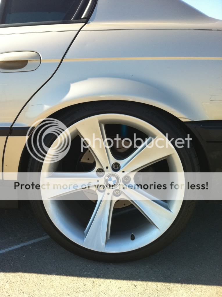 Silver E38 w/ style 128 wheels 21".Lowering options